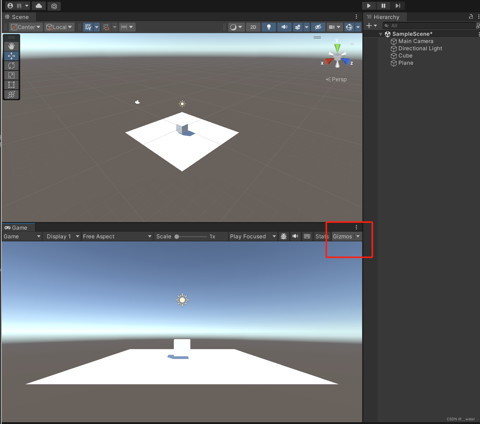 【入门-02-教程】Unity3D_unity3d教程-CSDN博客