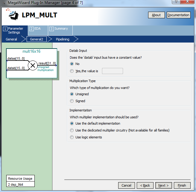 基于fpga的调用ip核实现16位乘法器verilog代码quartus仿真verilog乘法器ip核 Csdn博客