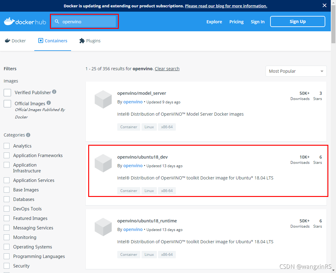 win7下用docker部署的基于openvino的yolov5算法（二）openvino的docker镜像下载和安装_openvino docker镜像下载-CSDN博客