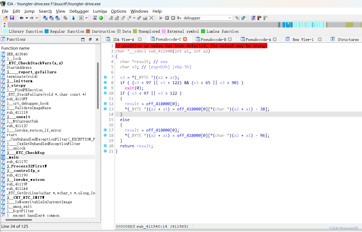 逆向每日一题----Youngter-drive题解-CSDN博客