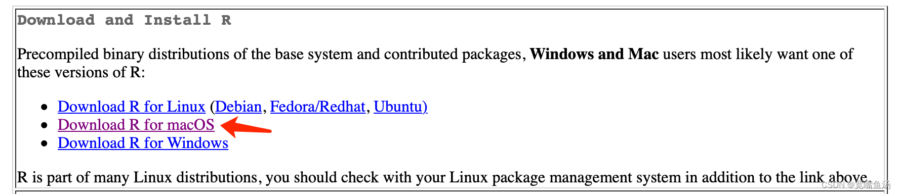 Mac系统安装R及Rstudio软件步骤详解，尤其是很久没有更新mac系统的，找到适配的R和低配版的Rstudio不是个容易事儿啊_rstudio mac-CSDN博客