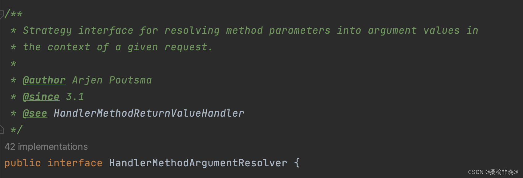 如何利用 HandlerMethodArgumentResolver 为每个请求注入当前用户？-CSDN博客