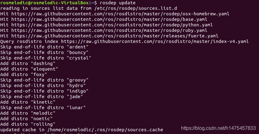安装ROS时 sudo rosdep init报错-CSDN博客