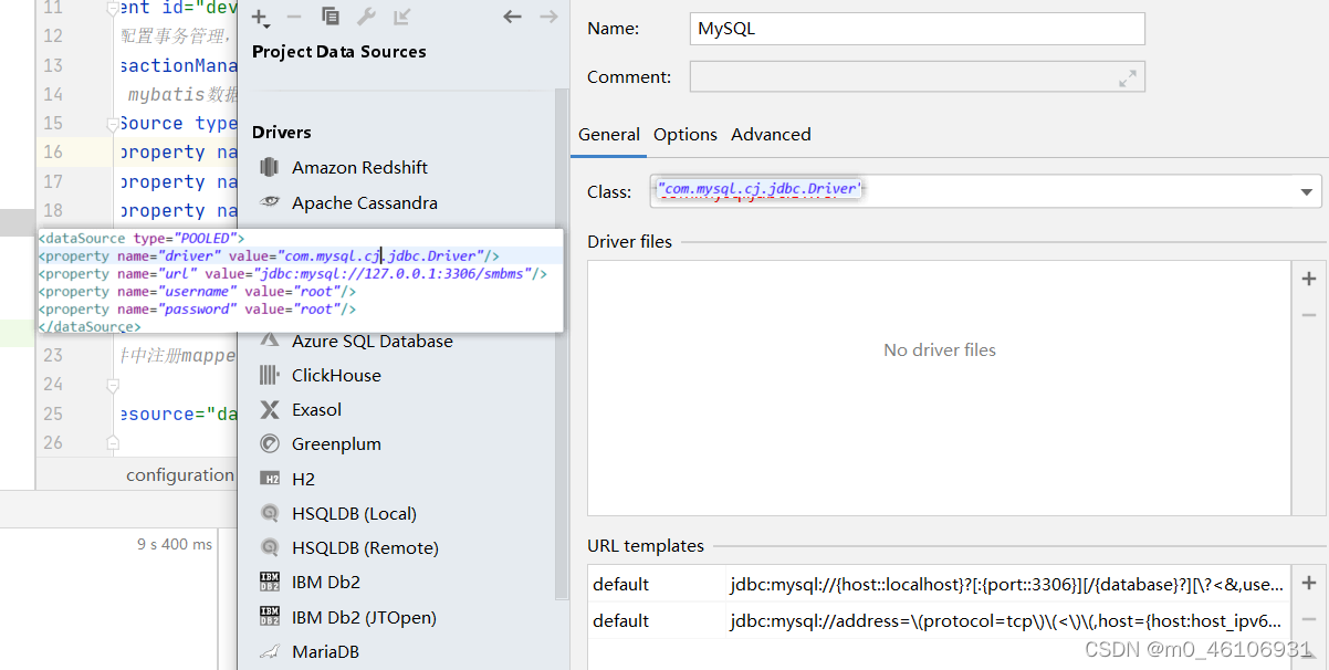 maven mybatis idea 连接数据库异常_maven链接异常-CSDN博客