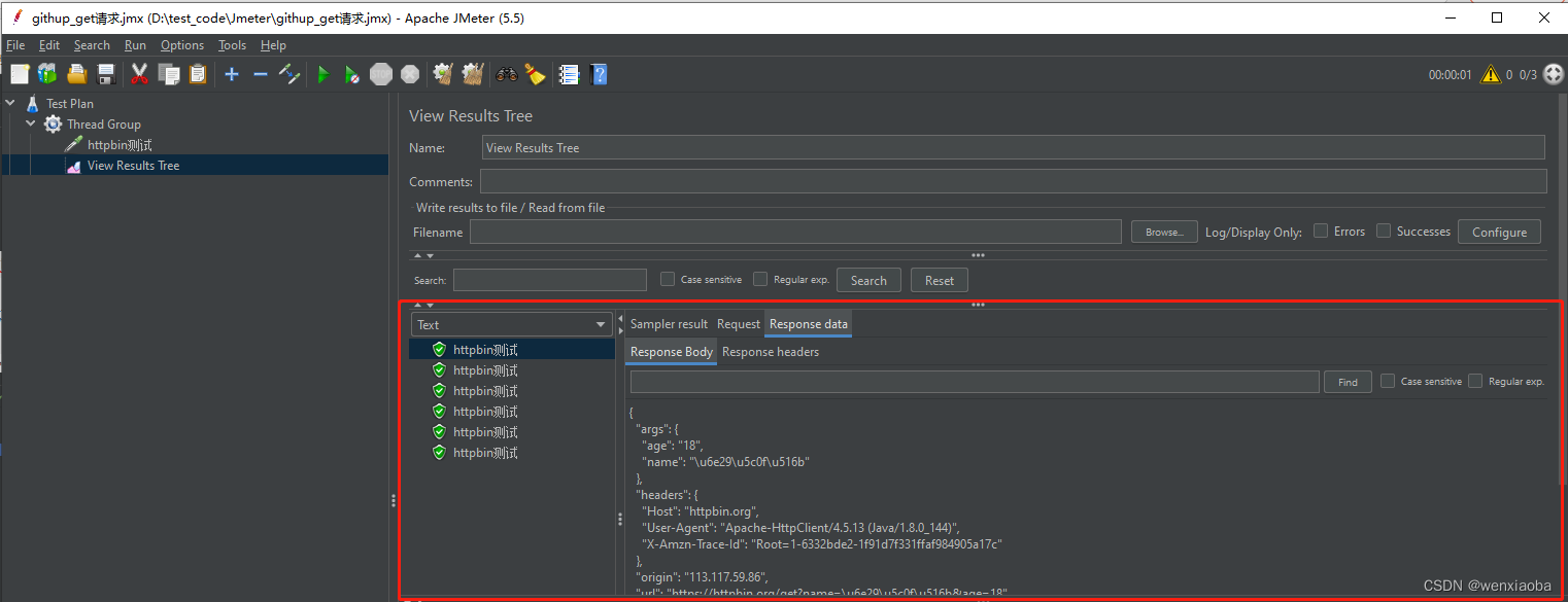 Jmeter入门_jmeter配置元件view results tree-CSDN博客