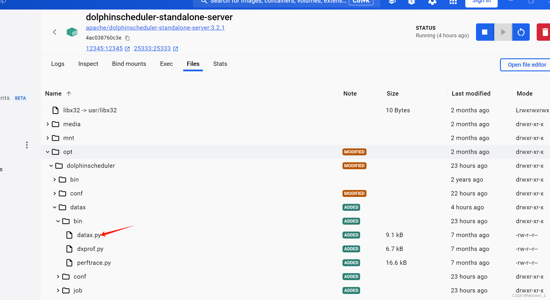 Docker部署dolphinscheduler stand-alone并集成datax_dolphinscheduler datax-CSDN博客
