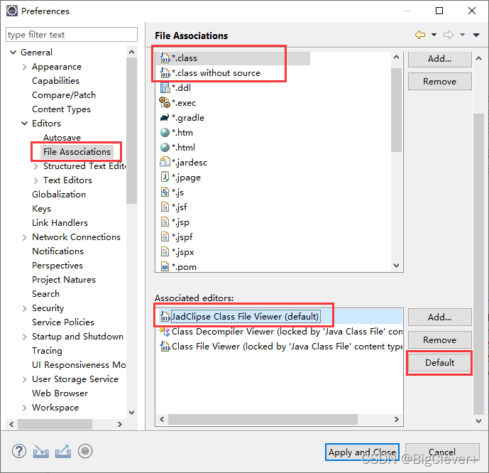 使用JadClipse插件在Eclipse中查看.class源码_eclipse jad 插件-CSDN博客