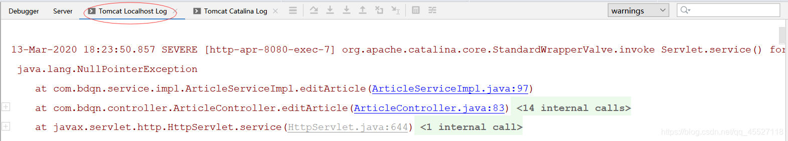 IDEA 程序有错误在哪里看错误？_idea项目错误在哪里-CSDN博客