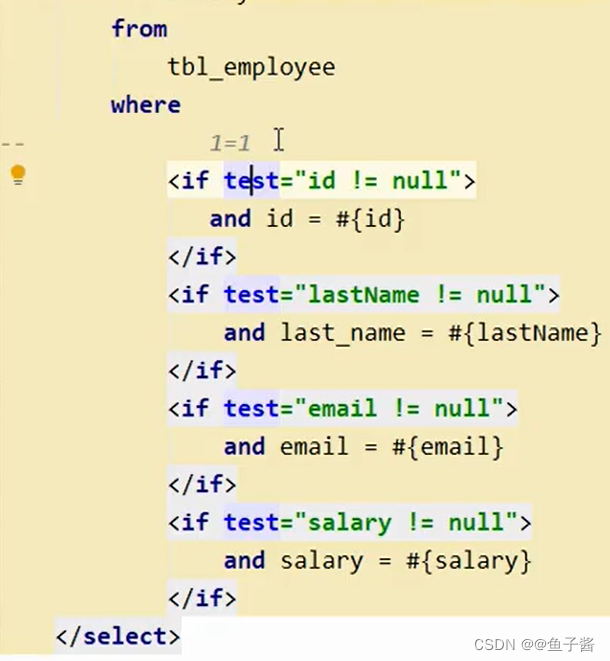 简述Mybatis的动态SQL，列出常用的6个标签及作用（面试题）_sql标签的作用-CSDN博客