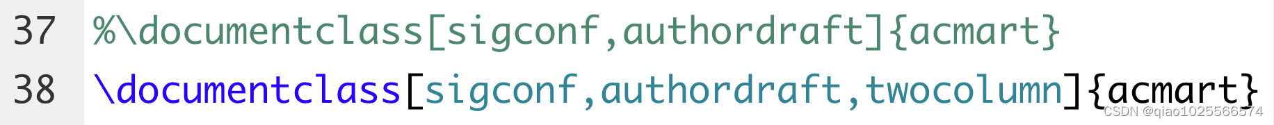 ACM MM2024 Rebuttal Latex模板如何去掉标题_acm mm rebuttal模板-CSDN博客