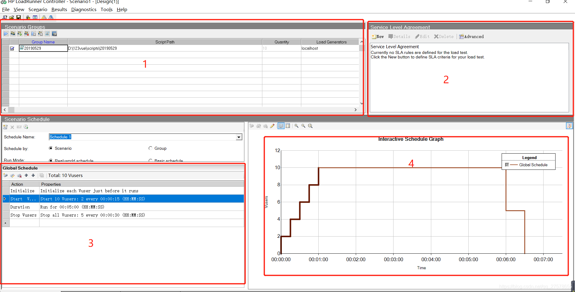 loadrunner12 教你如何进行测试场景的设置_lr12配置并发-CSDN博客
