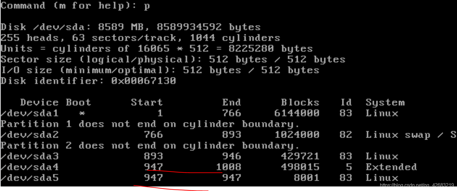 Linux red hat 使用fdisk命令创建主分区和拓展分区_创建sda3-CSDN博客