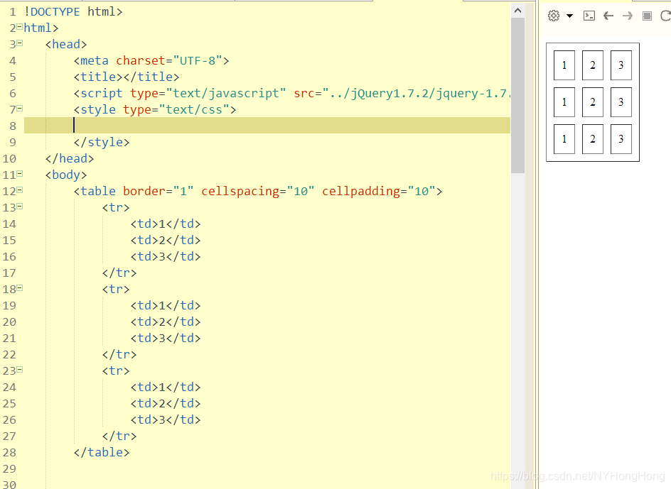 如何使用jQuery找到每个tr里的第一个td_jq获取table下的所有tr下的第一个元素-CSDN博客