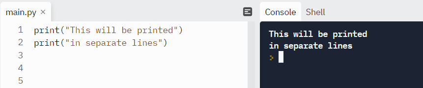Python print() 函数，在同一行打印_python print输出在同一行-CSDN博客