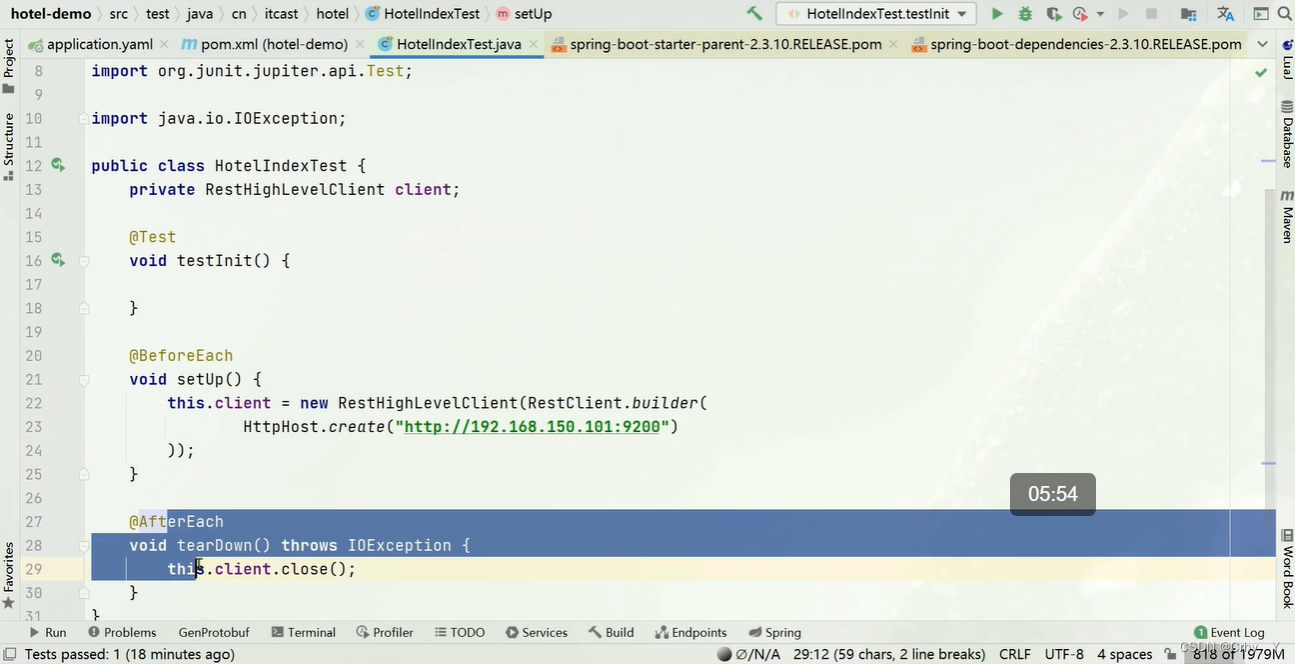 RestClient操作索引库_创建索引库（二）_resthighlevelclient 创建索引-CSDN博客
