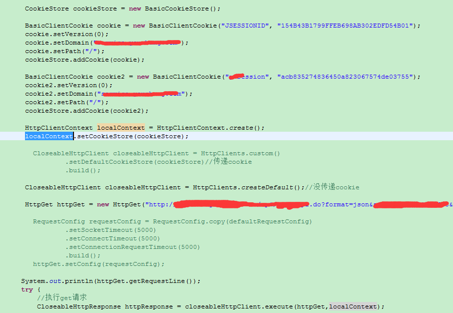 HttpClient4.5.2 使用cookie保持会话——如何传递多个cookie(3)-CSDN博客