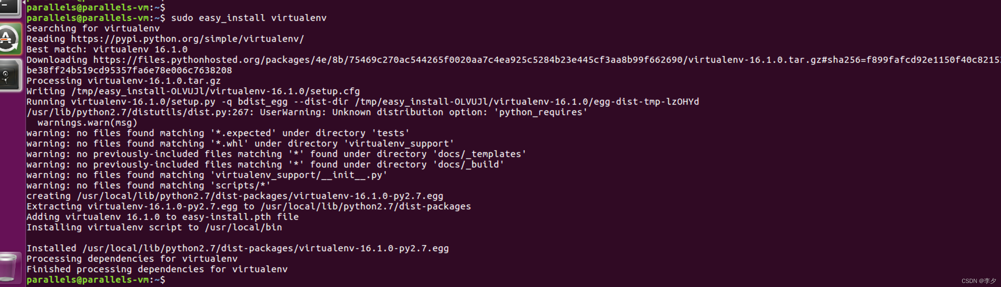 python 创建virtualenv 虚拟环境_使用系统软件包(包括已安装的pyatspi)创建您的virtualenv-CSDN博客