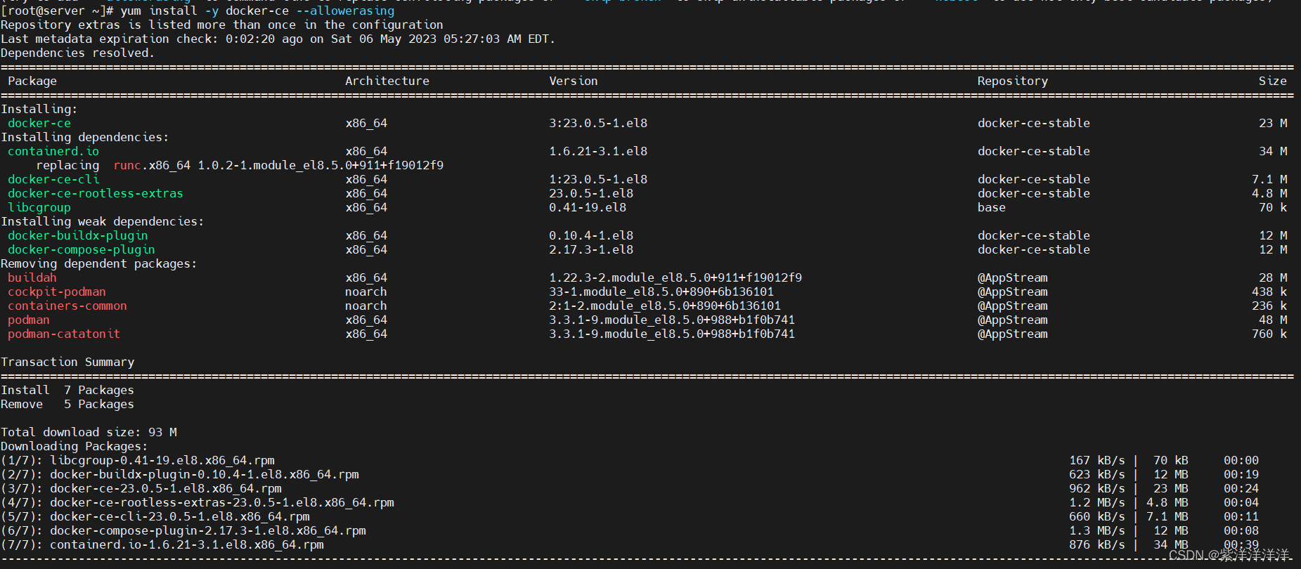 不废话！CentOS 8 安装docker的详细过程_centos8 docker安装-CSDN博客