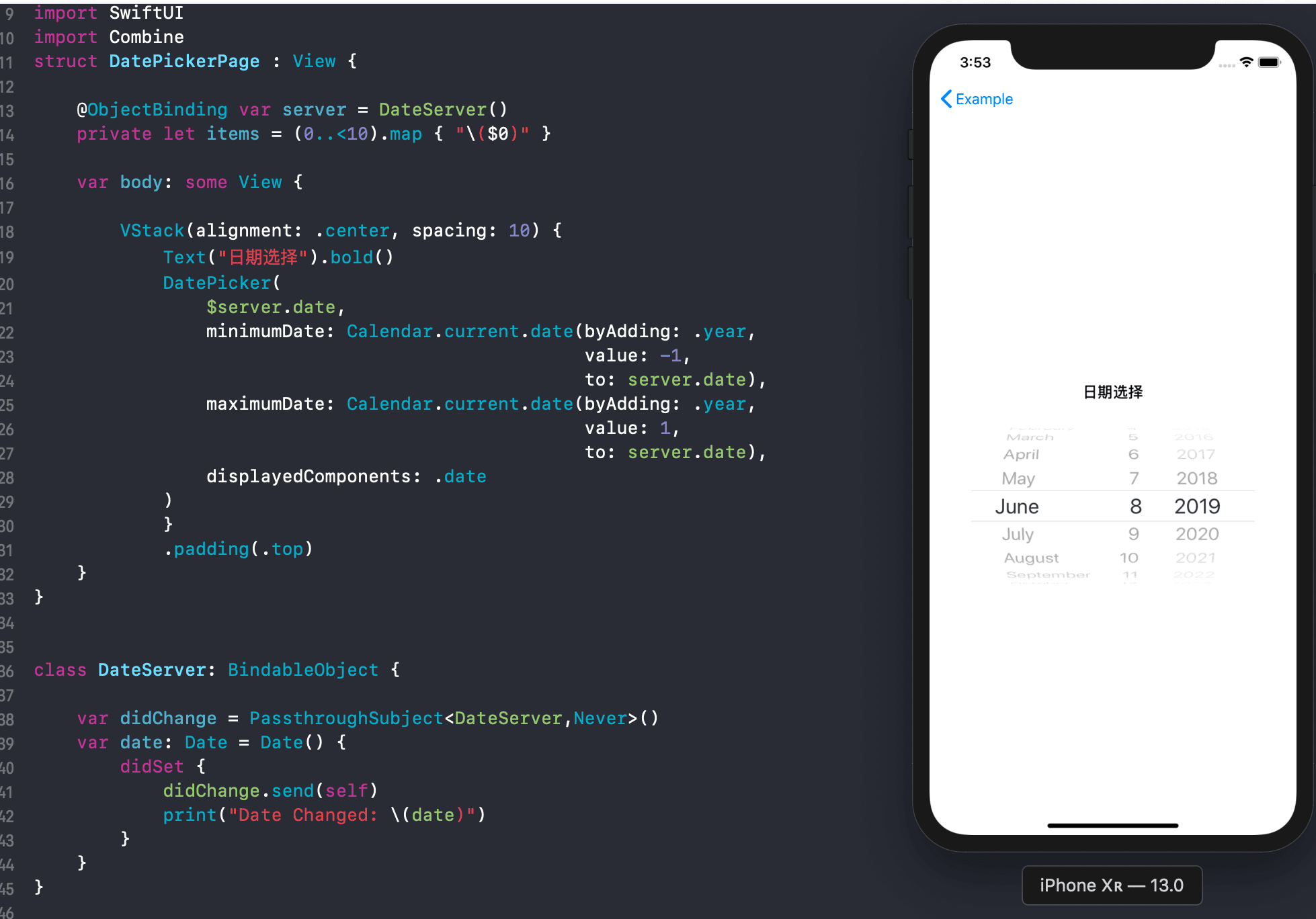 参考 Swiftui 官方示例做的常用组件示例，新手看过来，五分钟看完swiftui 组件 Csdn博客