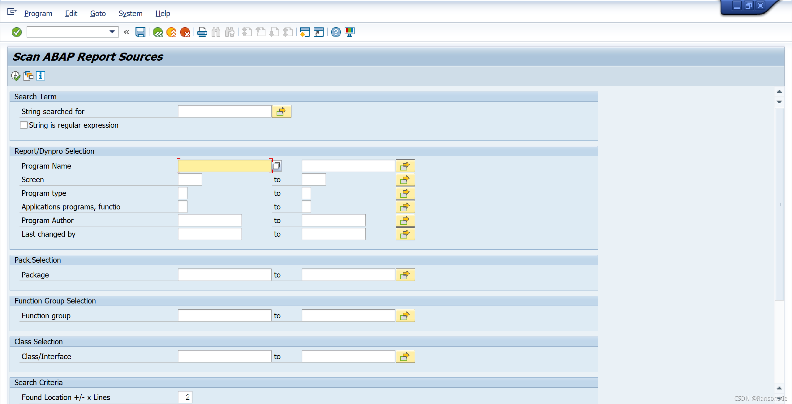SAP ABAP代码扫描工具_sap中 扫描查询-CSDN博客