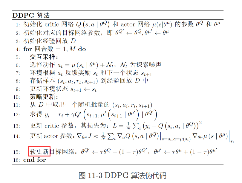Task04：DDPG、TD3算法_td3和ddpg-CSDN博客