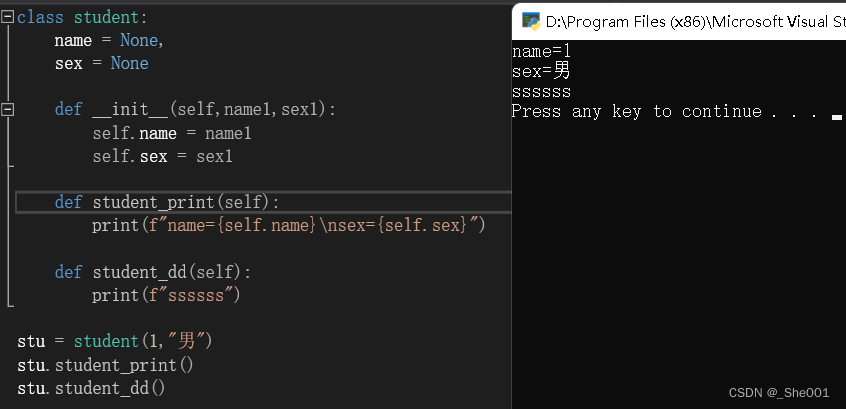 Python 自学 Day07 对象，类，子类对父类函数的复写， 注释，封装，继承，多态，python 父类函数覆写 Csdn博客