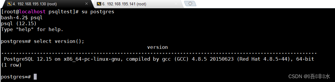 postgresql-12主从快速搭建_postgresql12 主备-CSDN博客