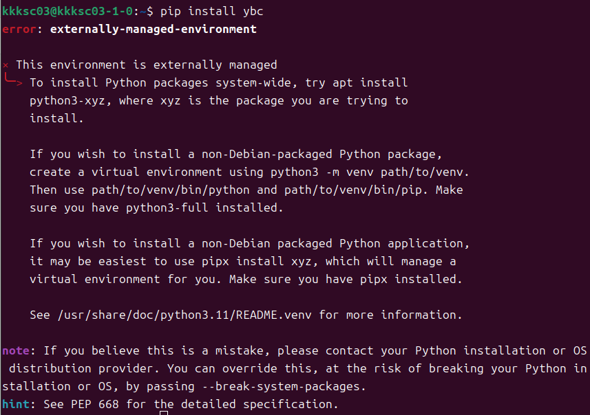 在 Ubuntu 23.04 以及更高版本中安装 Python 模块_ubuntu23.04.3安装python3.12-CSDN博客
