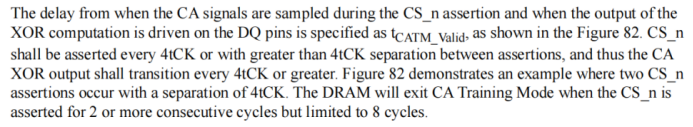 【JESD79-5之】4 DDR5 SDRAM命令描述和操作-19(CA training mode(CATM))_ddr5 catraining-CSDN博客