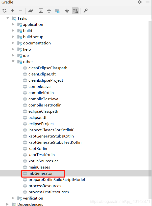 gradle整合mybatis generator_in plugin 'com.arenagod.gradle.mybatisgenerator' t-CSDN博客