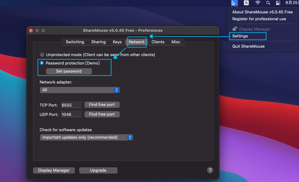 Win10 使用ShareMouse与Mac共享鼠标键盘-CSDN博客