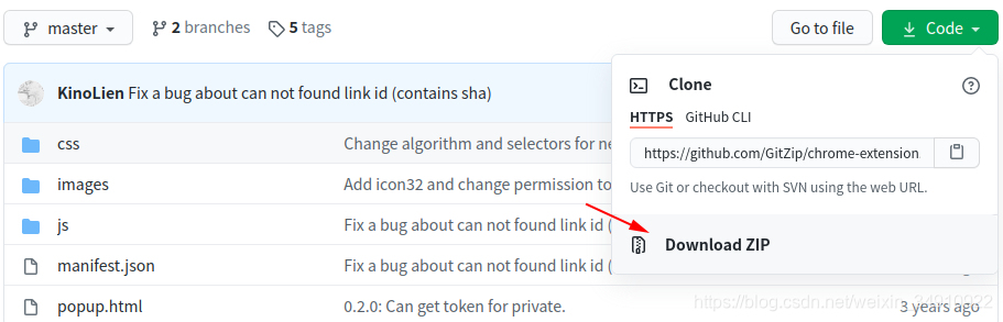 github下载子目录文件_github怎么下载子文件-CSDN博客