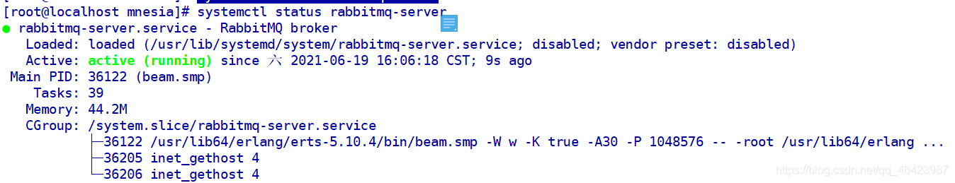 centos7启动rabbitmq失败--已解决_rabbitmq下mnesia全部删除还是启动不了-CSDN博客