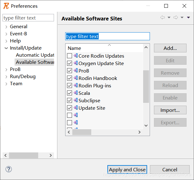 Event-B建模（二）——Rodin安装，插件安装_rodin安装插件失败-CSDN博客