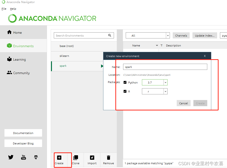 Anaconda3使用Spark的正确方法_anaconda spark-CSDN博客