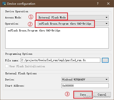 高云FPGA芯片GW2A固化方法-CSDN博客