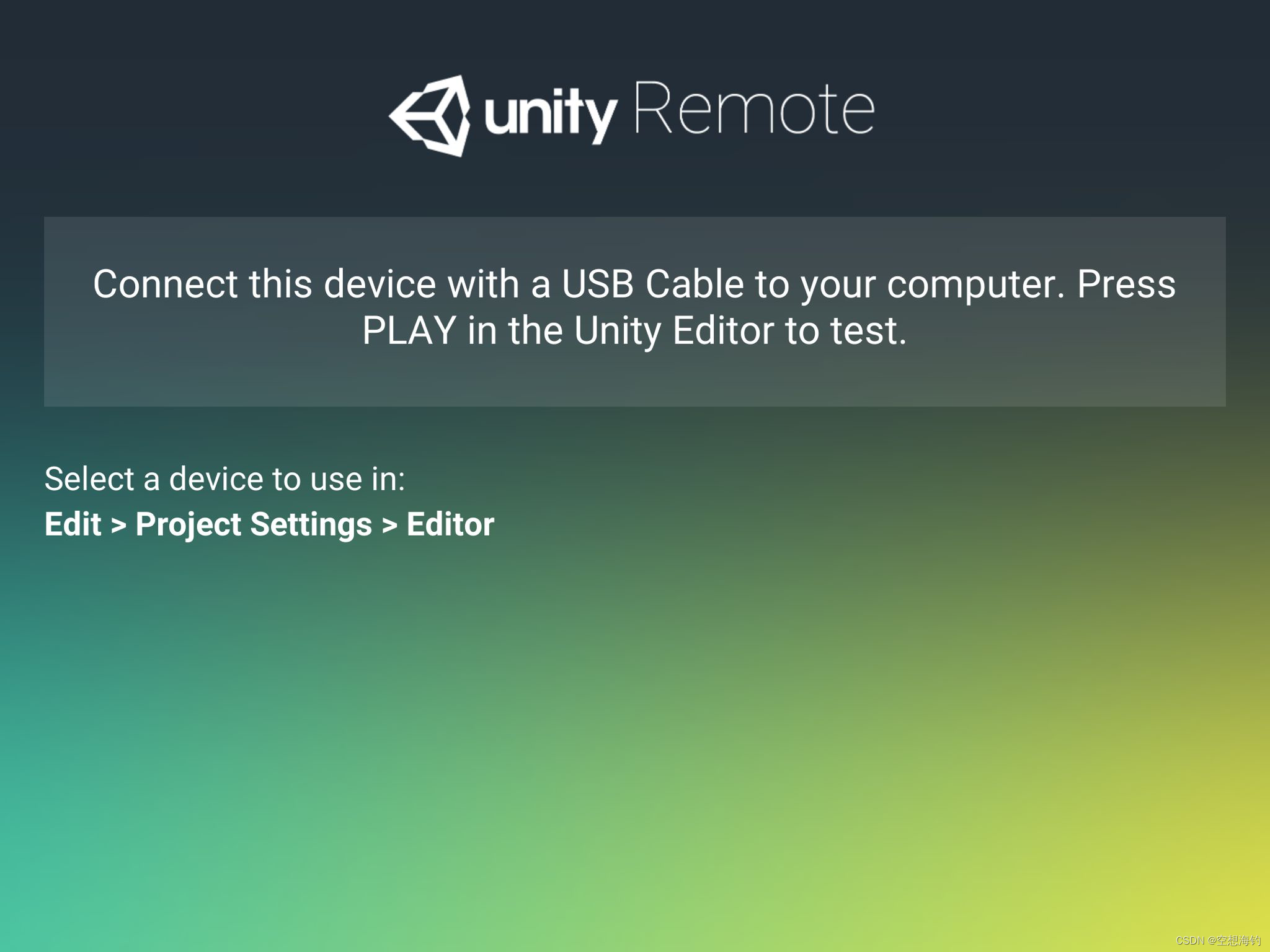 使用Unity Remote 5进行IOS真机调试_ios unity remote 5-CSDN博客