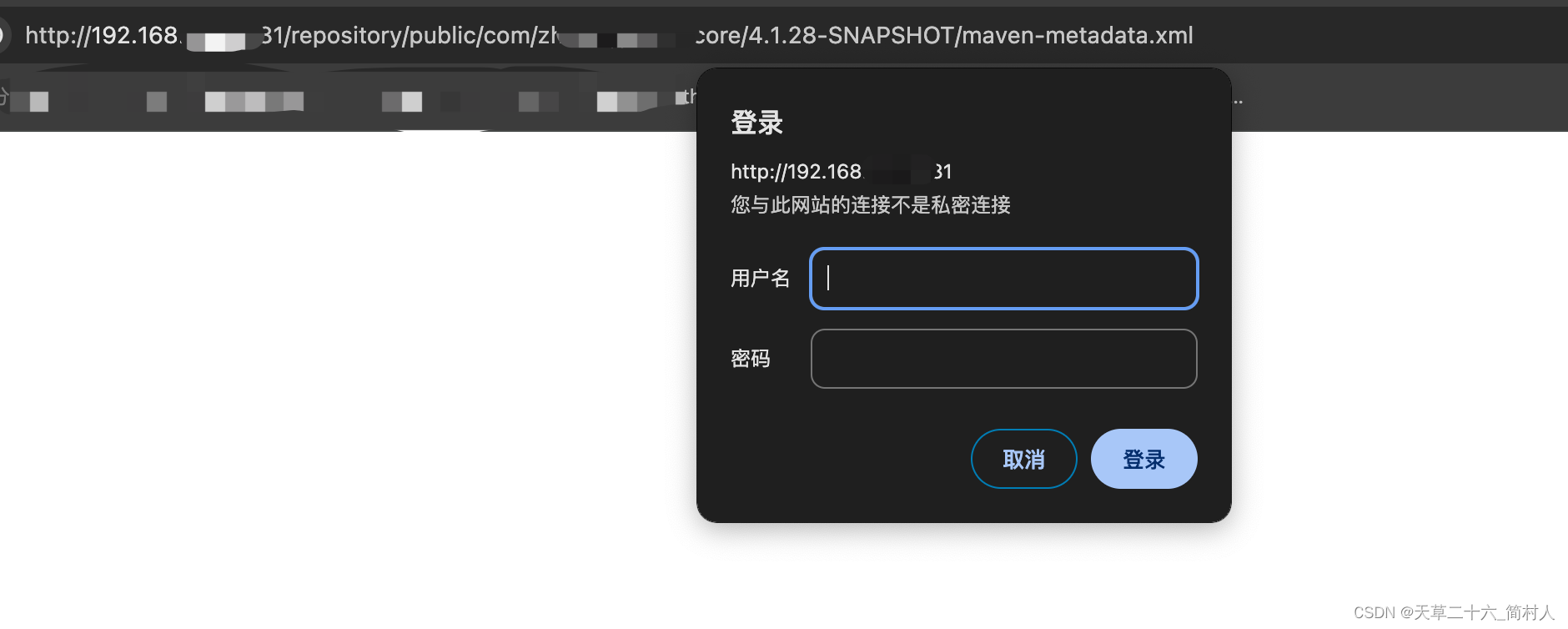 nexus未开启匿名访问Anonymous Access，访问maven元数据maven-metadata，报401未授权Unauthorized错误_nexus未授权访问-CSDN博客
