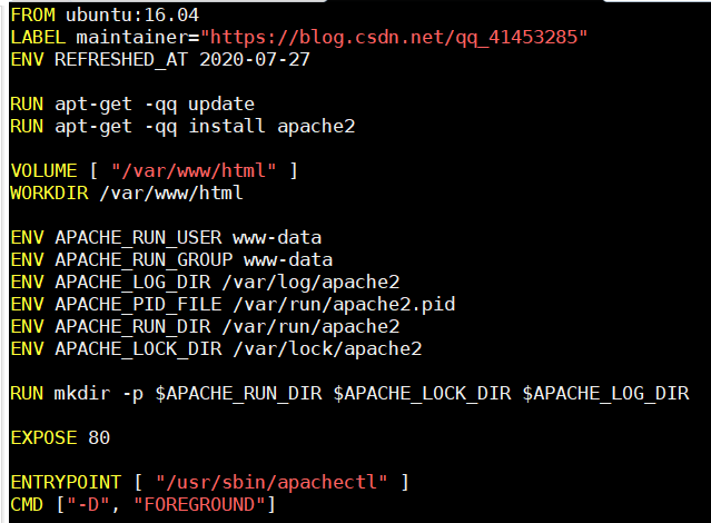 玩转Docker实战篇！使用Docker构建Apache+Jekyll博客网站，附加介绍卷的备份_apache james docker-CSDN博客