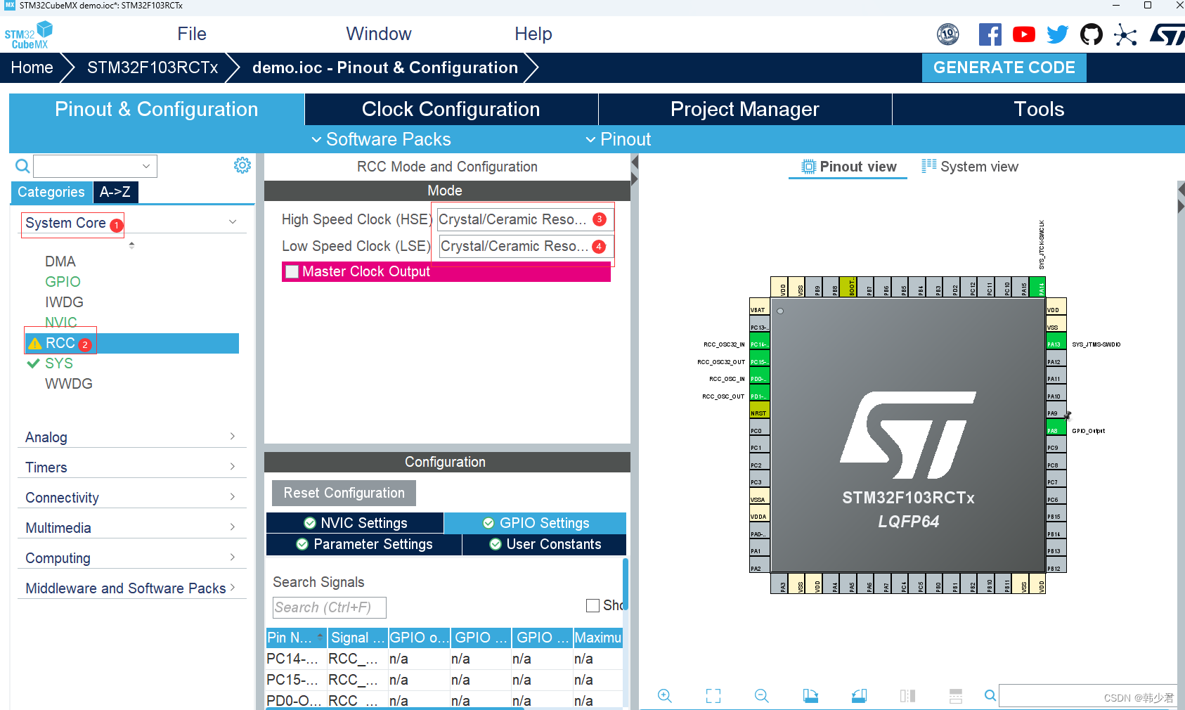 使用clion配合STM32CubeMX开发stm32(包含断点调试，查看寄存器值，printf重定向)_stm32cubemx clion-CSDN博客