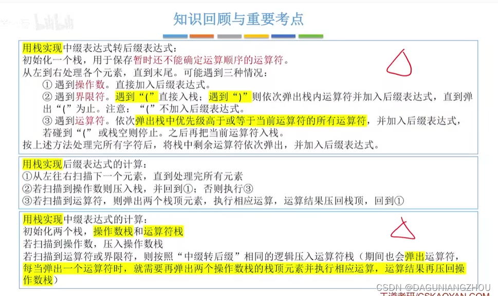 【数据结构】栈在表达式求值中的应用数据结构栈在表达式中的应用 Csdn博客
