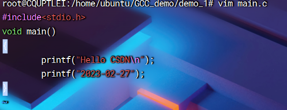 【C语言编译器】03 Linux GCC 初探_gcc -o -std=c99 demo5.c-CSDN博客