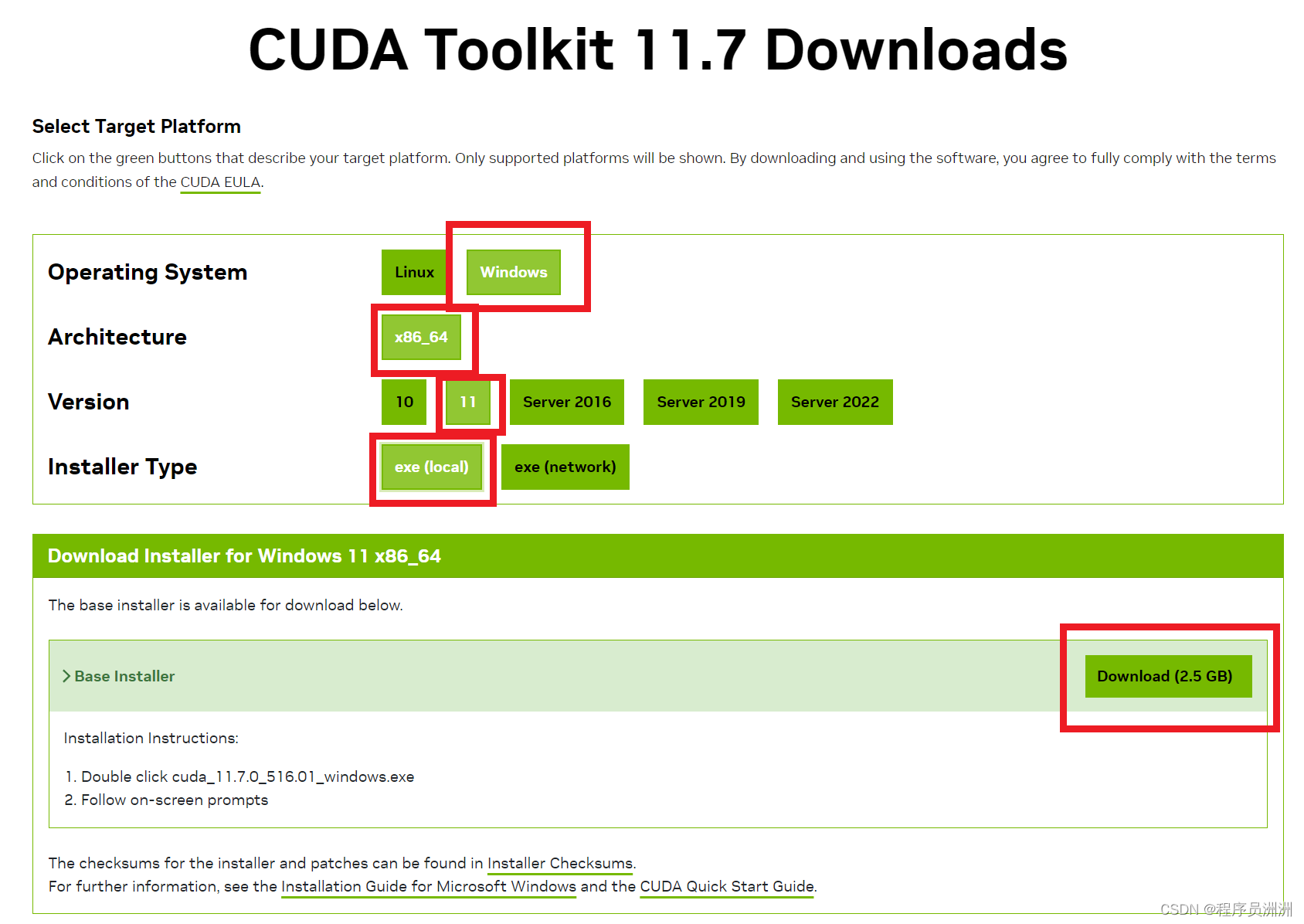 【2024保姆级图文教程】深度学习GPU环境搭建：Win11+CUDA 11.7+Pytorch1.12.1+Anaconda 深度学习环境配置_cuda11.7对应的pytorch-CSDN博客