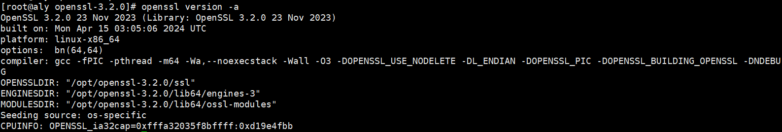 Linux保姆级升级安装openssl3.2.0版本教程_rels 离线安装openssl3.2-CSDN博客