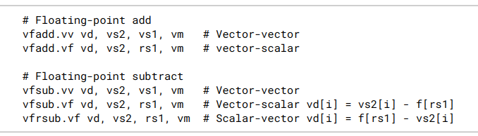RISCV-V-1.0向量扩展指令集学习_risc-v vector-CSDN博客