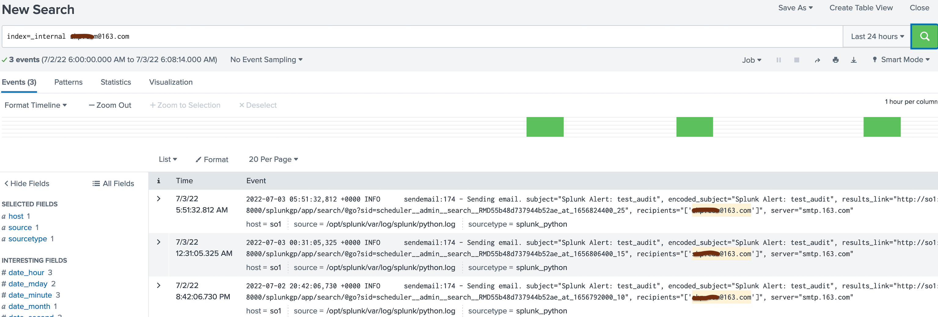 splunk配置163邮箱告警_splunk邮件报警-CSDN博客