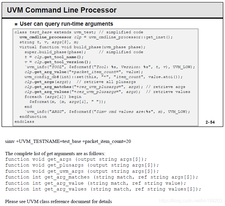 UVM仿真环境中通过仿真命令传递参数的方法_uvm force语句用法-CSDN博客