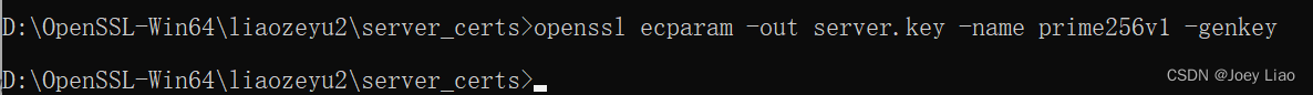 Windows openssl自建CA并分发证书(ECC)_openssl ca-CSDN博客