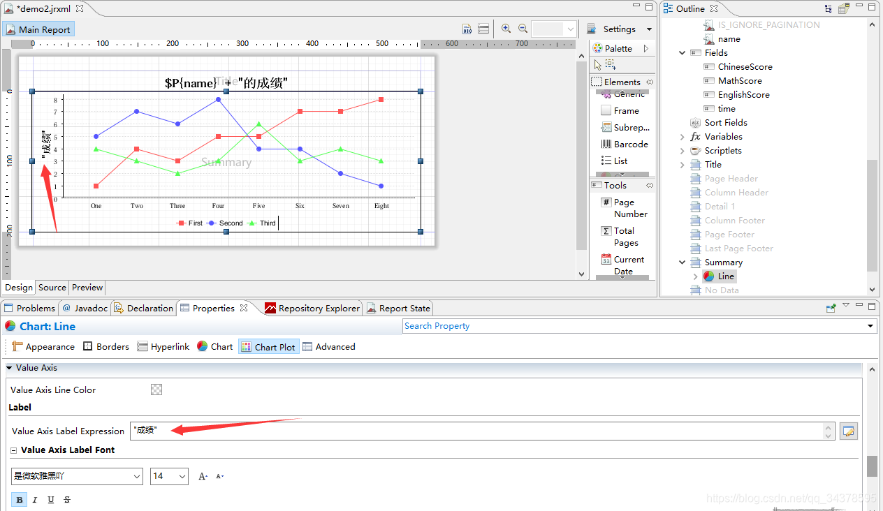 Jasper（3）——制作图表报表_java jasperreport 折线图表-CSDN博客