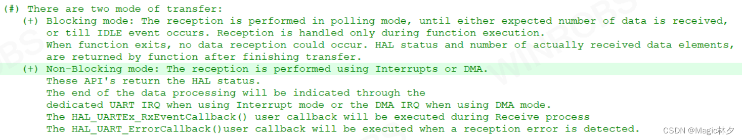 STM32 HAL库中关于Blocking mode和Non-Blocking mode的理解。-CSDN博客